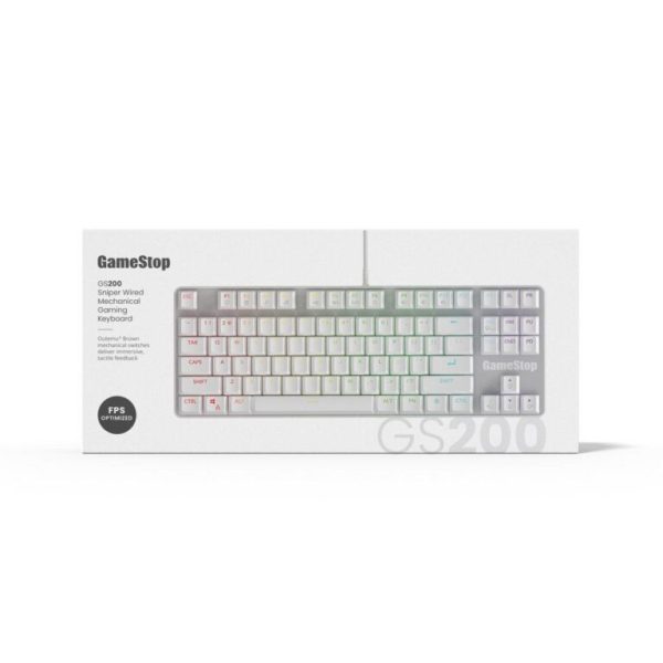 GameStop GS-200 FPS Sniper Wired Mechanical Keyboard Black COLOUR: – SA ...