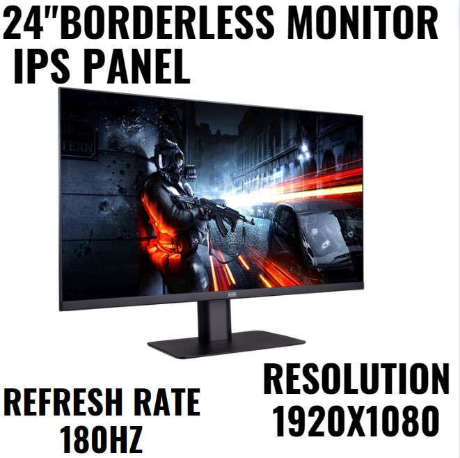 24″ INCH LED MONITOR 180HZ IPS DISPLAY RESOLUTION 1920X1080 BUILT FOR ...